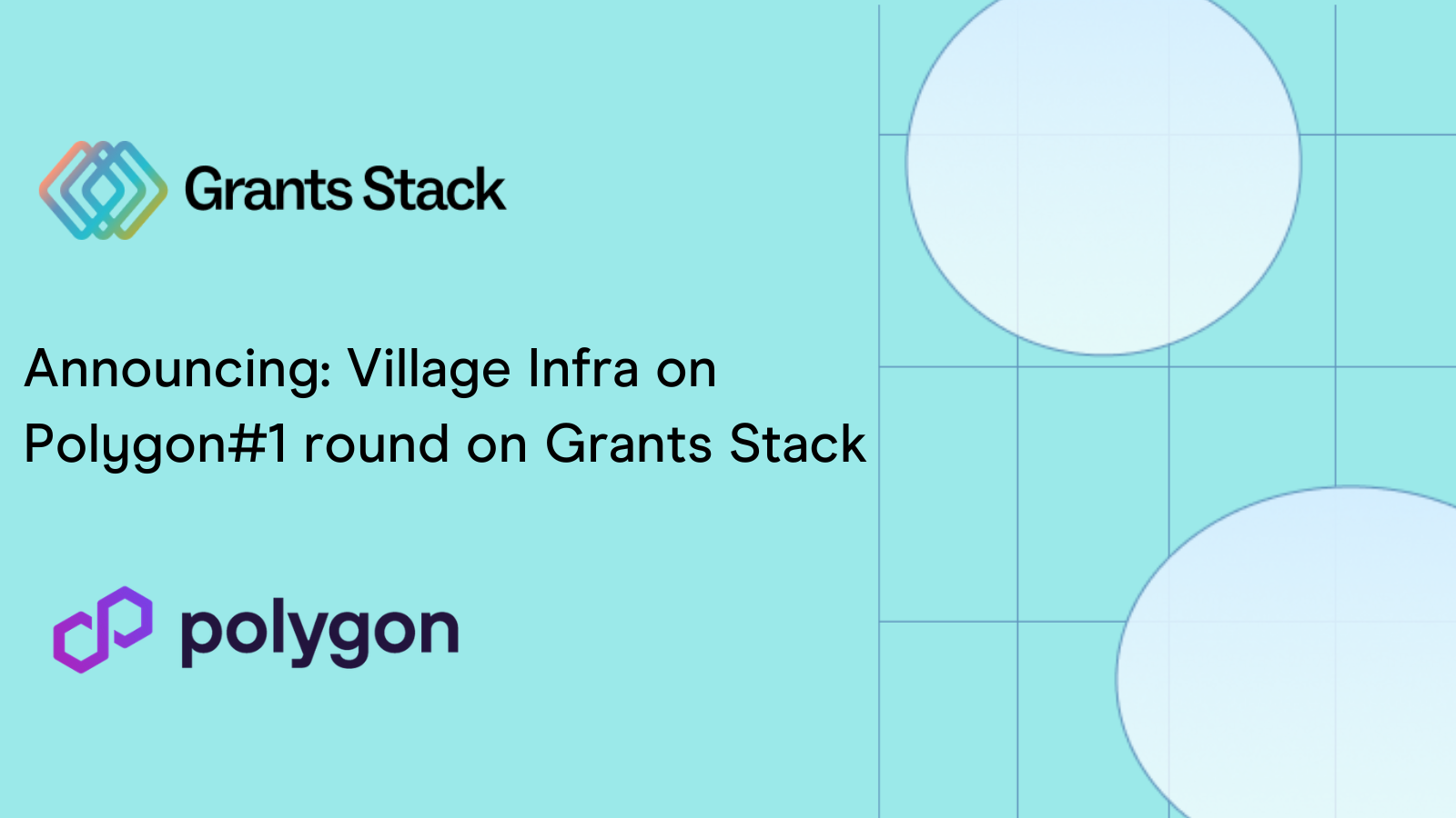 Announcing: The Village Infra on Polygon#1 Round on Grants Stack | Gitcoin Blog